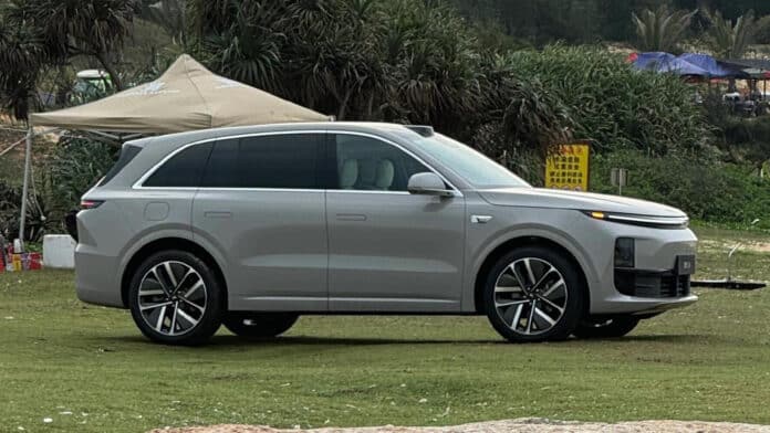 Li Auto L6 spotted in China as it gets closer to launch