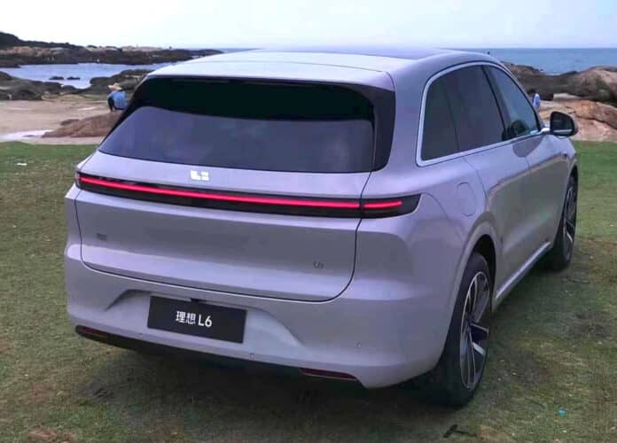 Li Auto L6 spotted in China as it gets closer to launch