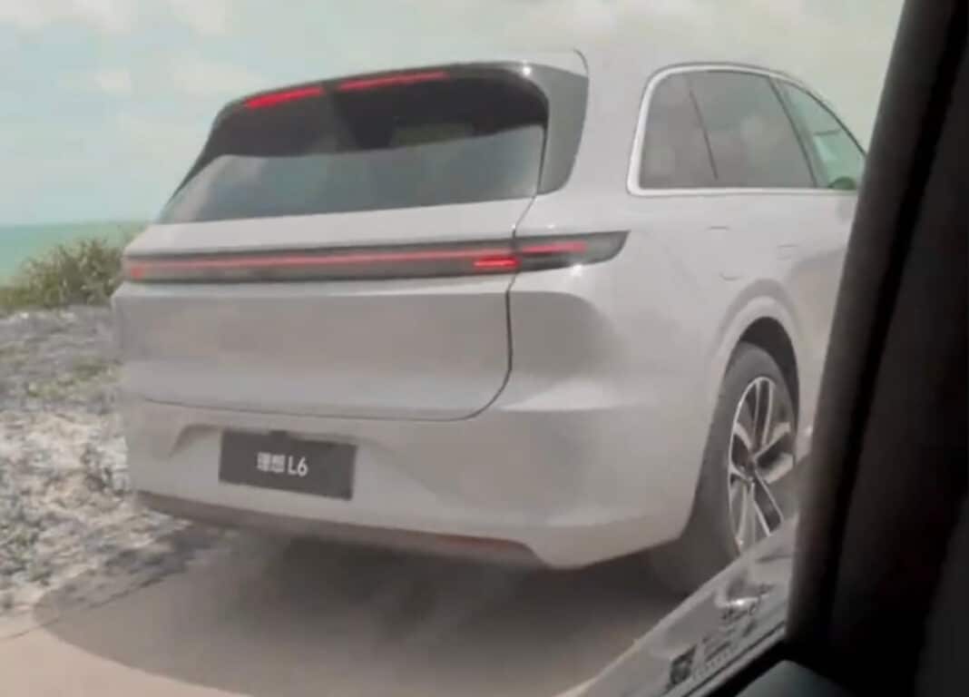 Li Auto L6 spotted in China as it gets closer to launch