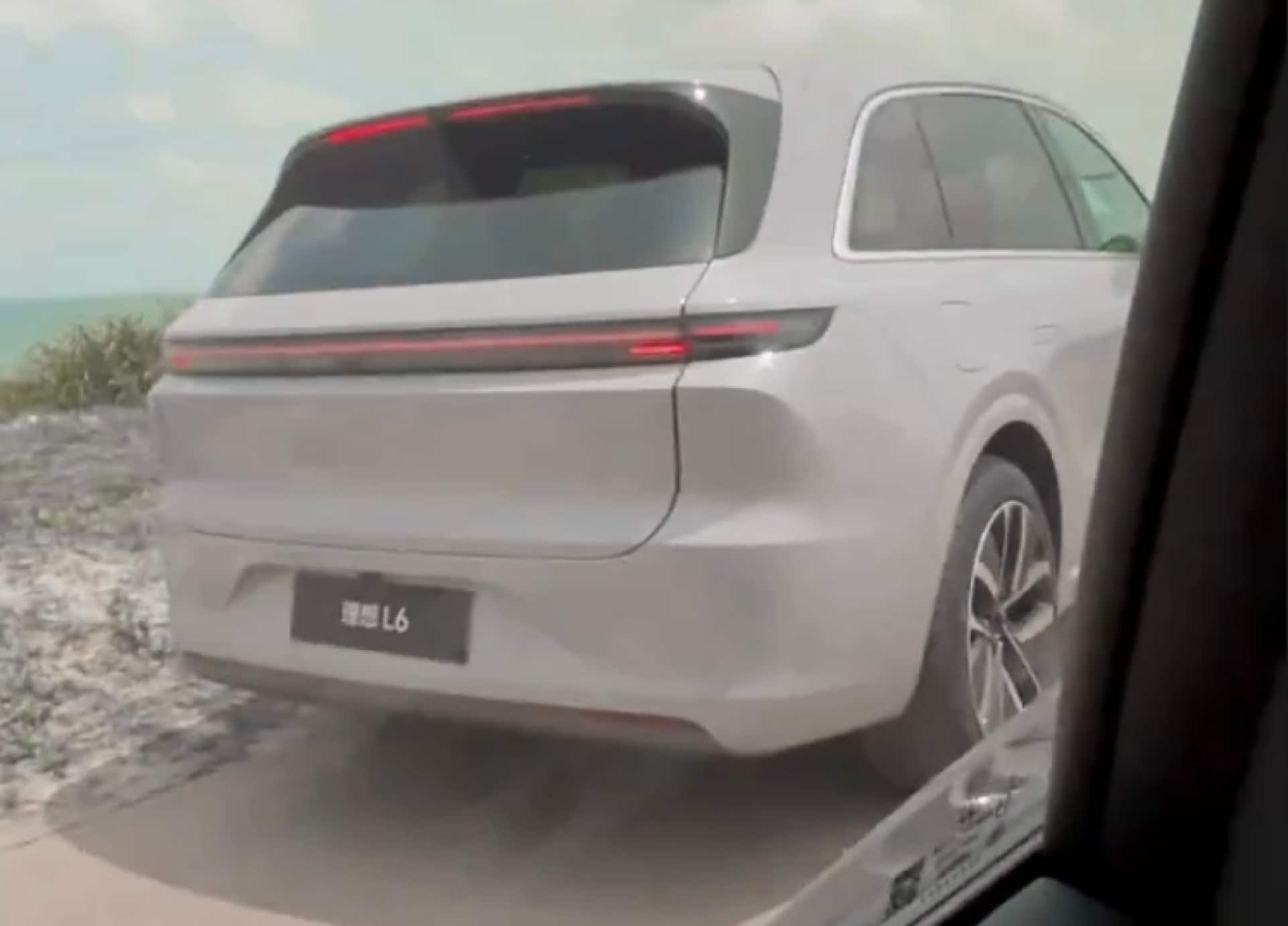 Li Auto L6 spotted in China as it gets closer to launch
