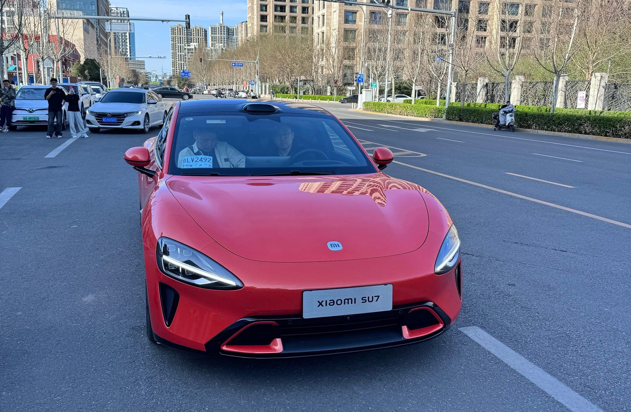 Xiaomi SU7 road testing revealed the real range, compared with Tesla ...