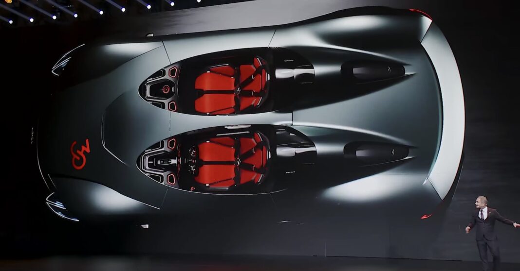 BYD revealed Fang Cheng Bao Super 9 electric convertible supercar concept