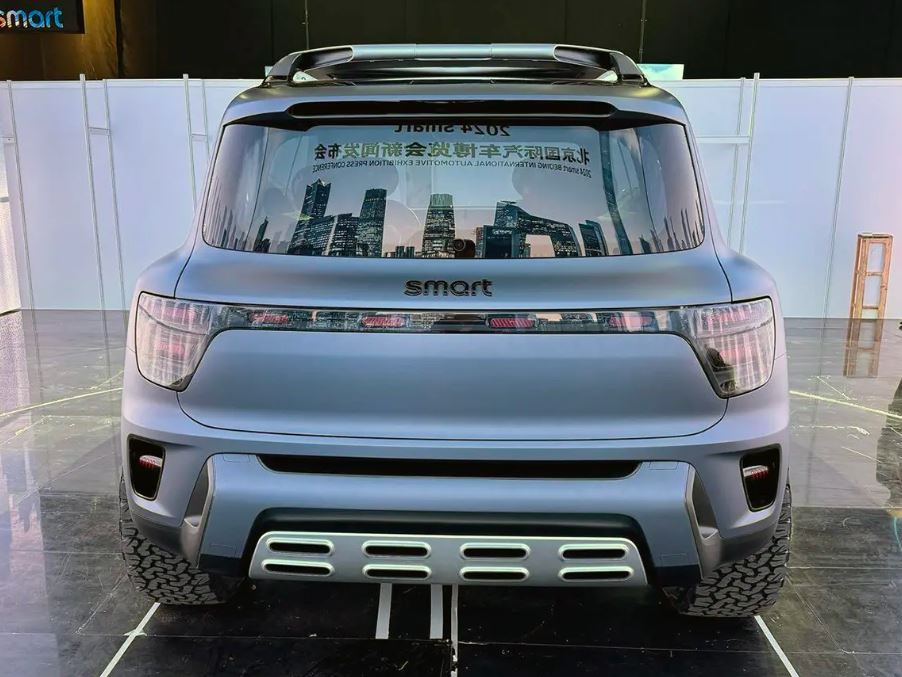 Smart #5 concept SUV spotted at Beijing Auto Show
