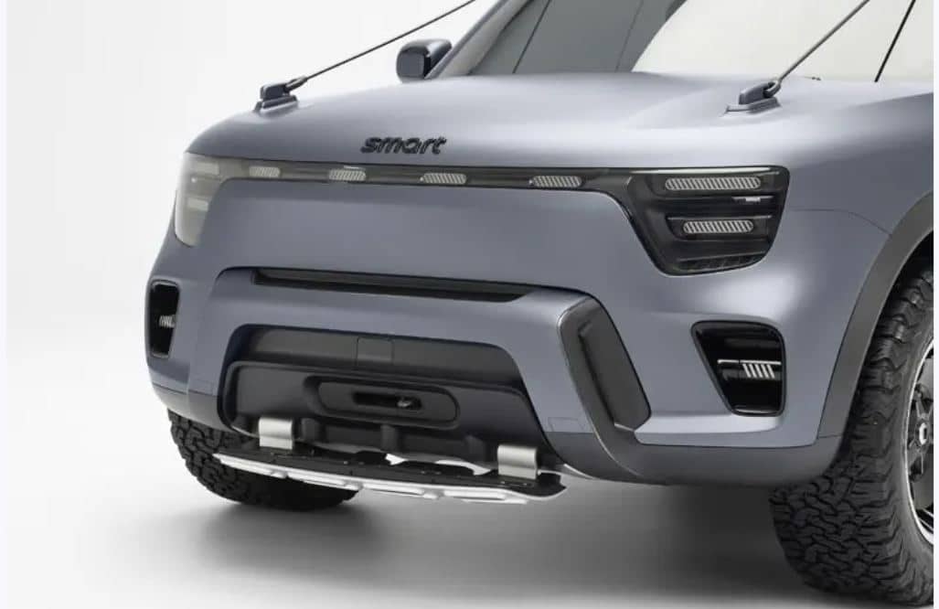 Smart #5 concept SUV spotted at Beijing Auto Show