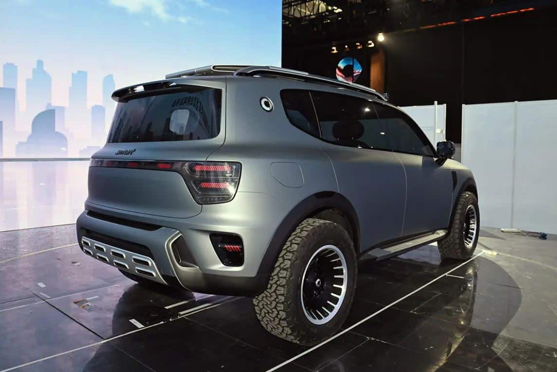 Smart #5 concept SUV spotted at Beijing Auto Show