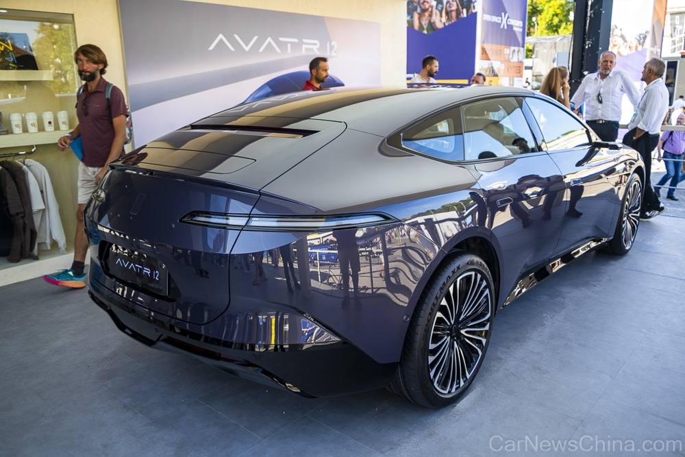 Avatr 12 today becomes the Airvatr 12 - the world's most beautiful EV ...