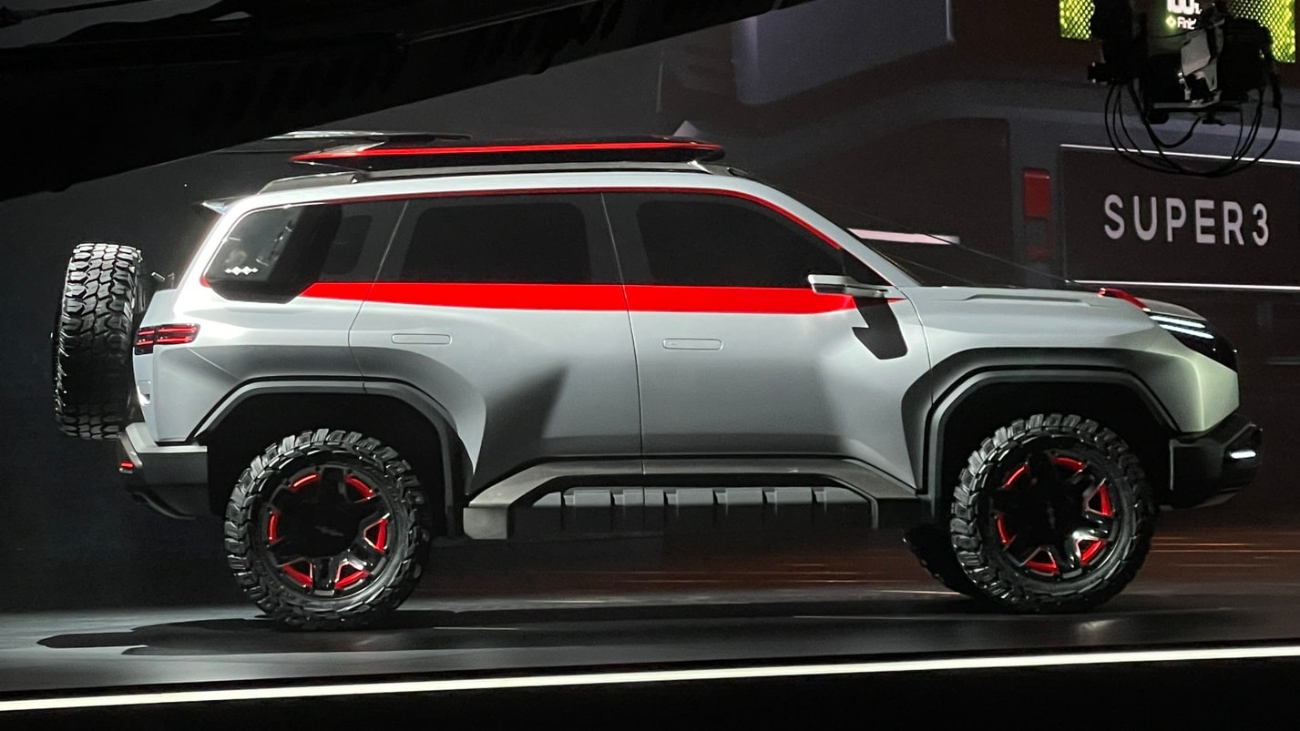 BYD's Fang Cheng Bao unveiled budget SUV Super 3 with drone port and ...