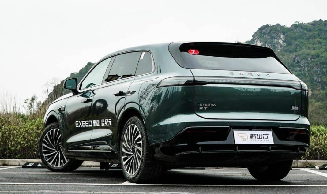 Chery Exeed Exlantix ET SUV launched for 26,300 USD