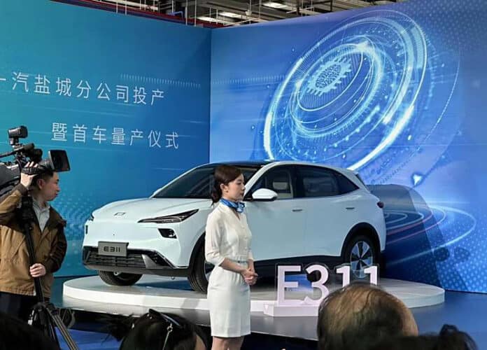 FAW Bestune Pony rolls off production line