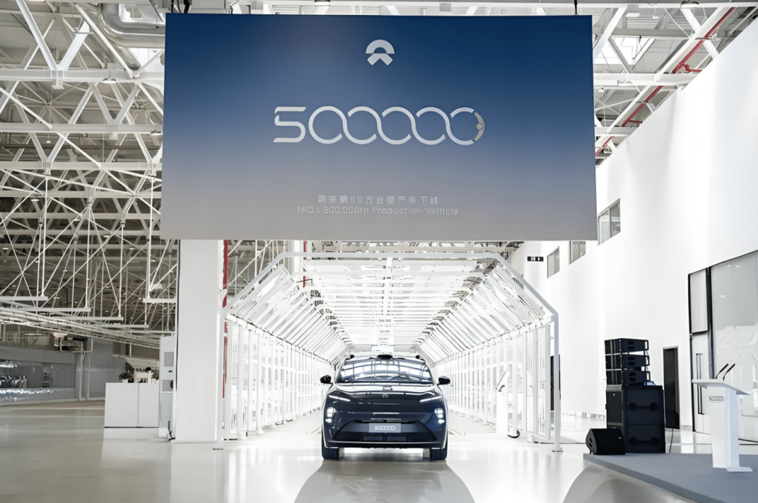 Nio Achieves landmark 500k production milestone