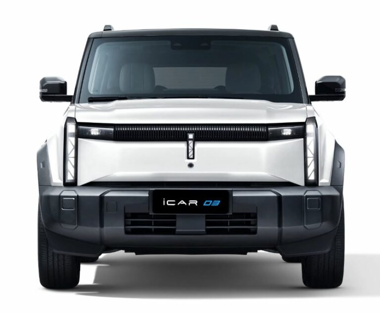 New Chery iCar 03 with DJI's intelligent driving system launched