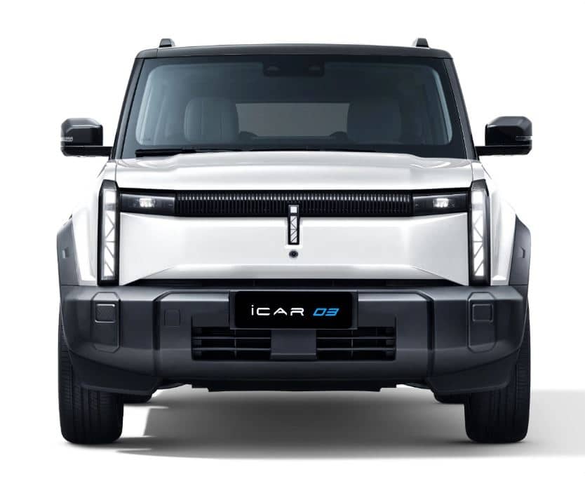 New Chery iCar 03 with DJI's intelligent driving system launched