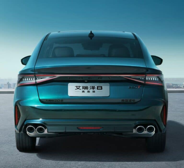 New Chery Arrizo 8 with Chery's self-developed 8AT enters market