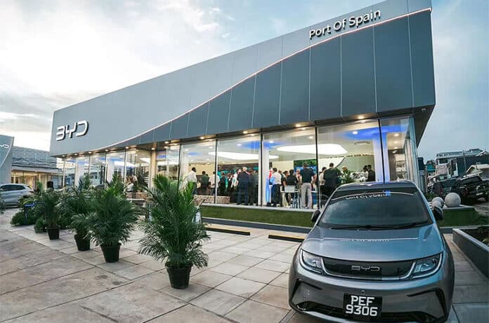 BYD opens first store in Caribbean, plans 10 more countries in the ...
