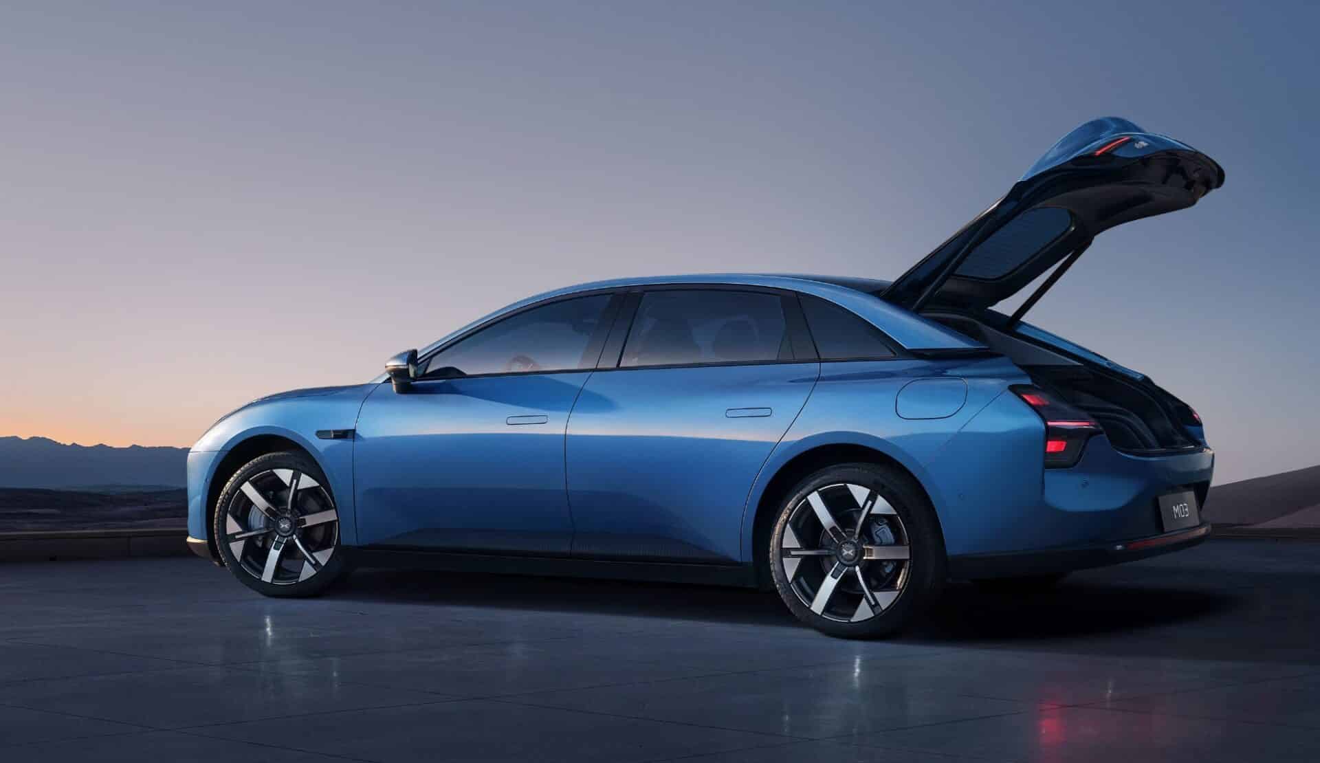 Xpeng Mona M03 is a hatchback with 621 liters trunk space