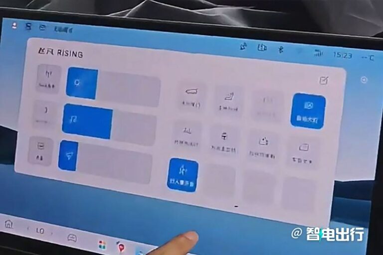 Rising RC7 interior spied and the new SAIC EV could be exported as an MG