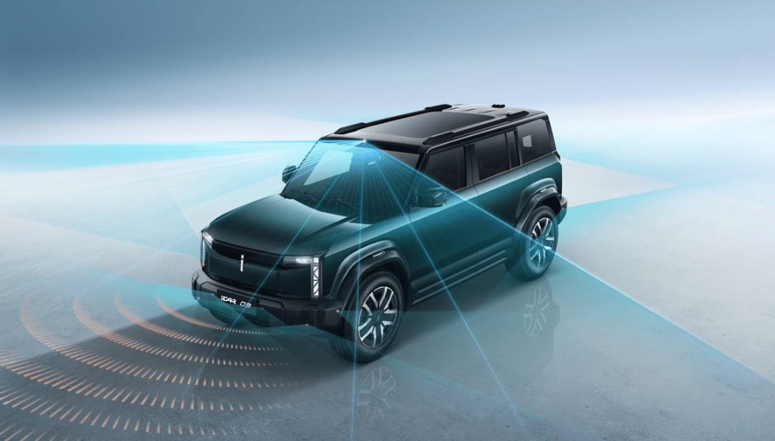 New Chery iCar 03 with DJI's intelligent driving system launched