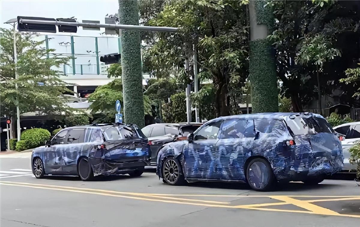 Denza's flagship SUV the N9 spied again, and the interior is similar to the Z9 GT