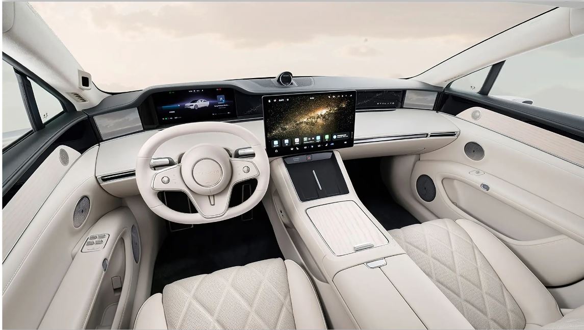 Stelato S9 backed by Huawei official interior images released