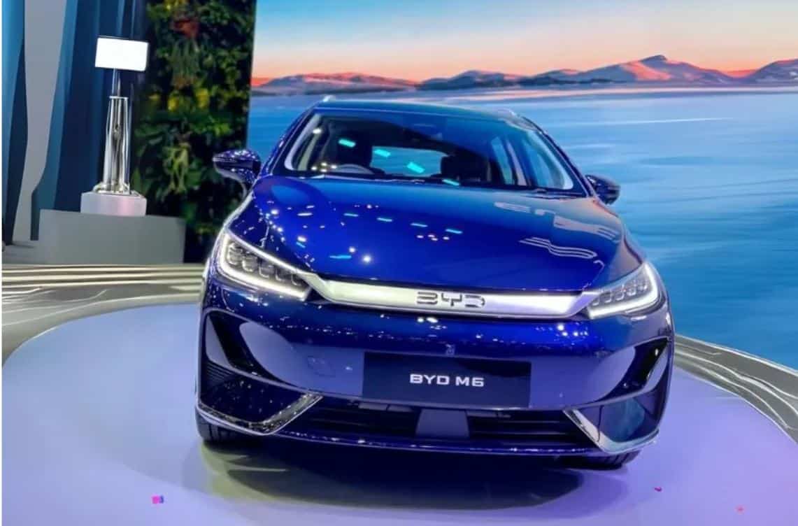 BYD M6 all-electric MPV launched in Indonesia