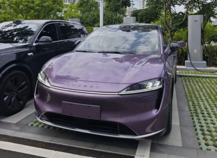 Huawei-backed Luxeed R7 SUV spotted in the wild ahead of launch