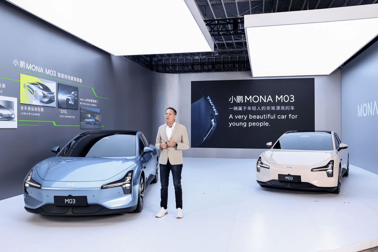 Xpeng Mona M03 unveiled in China with 620 km range and BYD battery