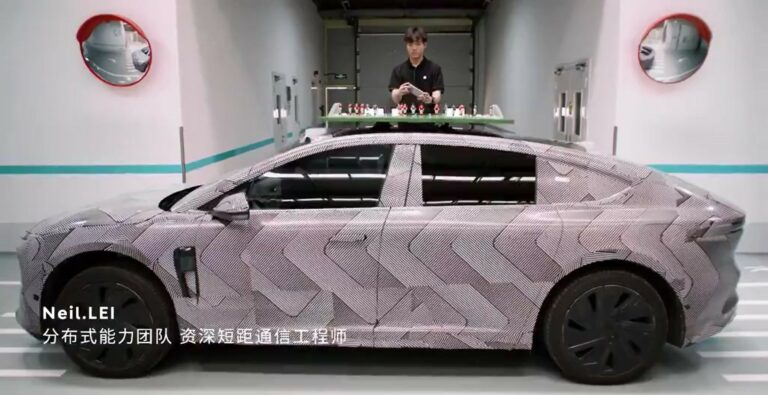 Nio ET9 can play tabletop football and juggle the ball thanks to ...