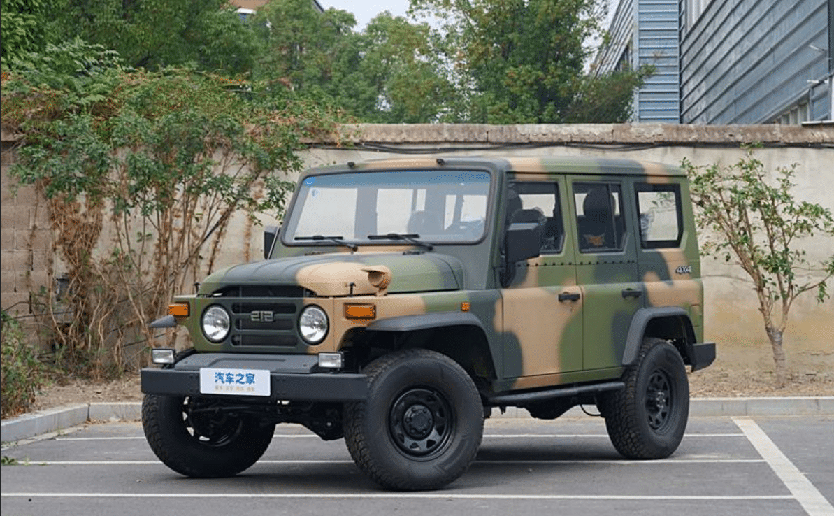 New BAW BJ212 off-road vehicle will start pre-sale on July 25