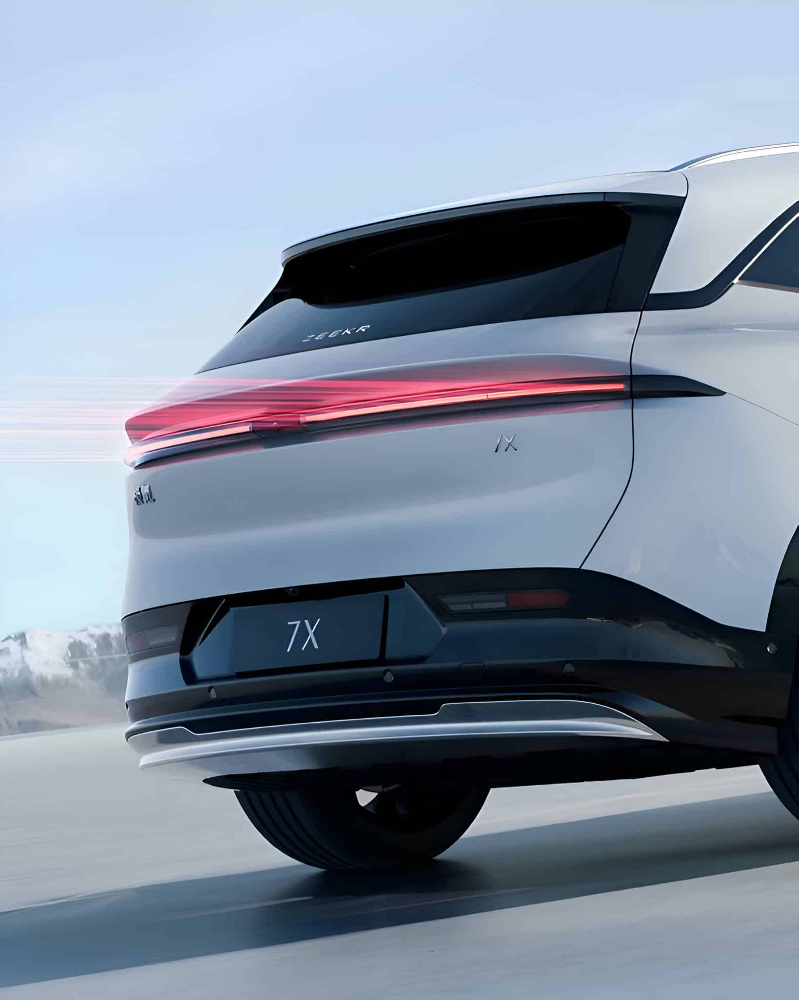 Geely-backed Zeekr 7X revealed specs before the launch