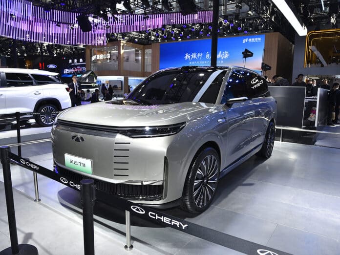 Chery Fulwin T11 flagship SUV may launch at the Chengdu Auto Show