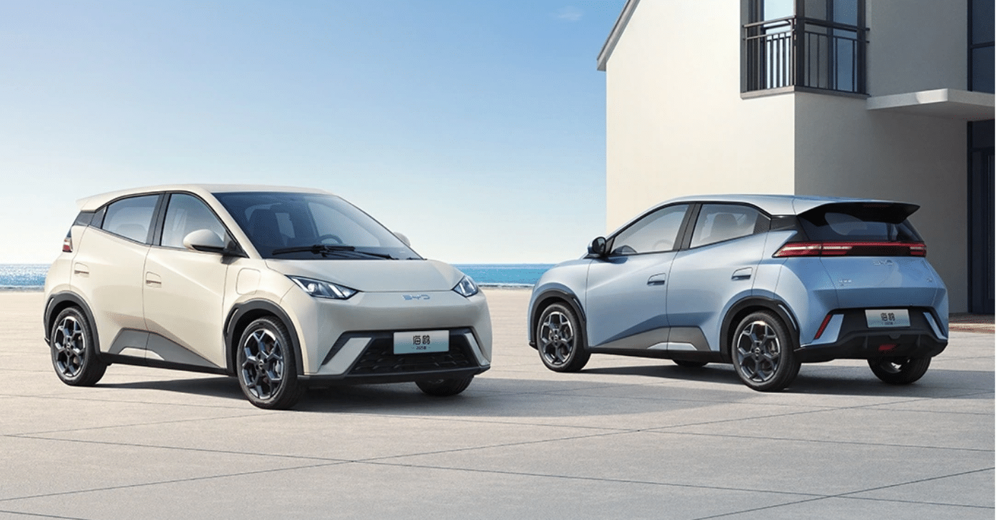 2025 BYD Seagull hatchback launched, price starting at 9,700 USD