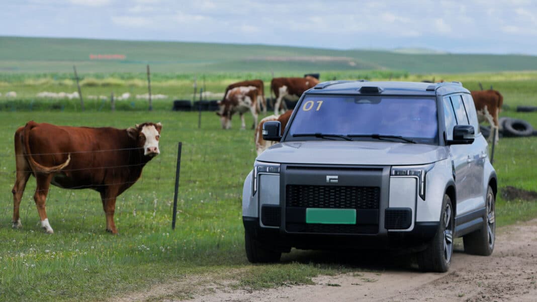 Polestones 01 EREV SUV with 215 km EV range launched in China