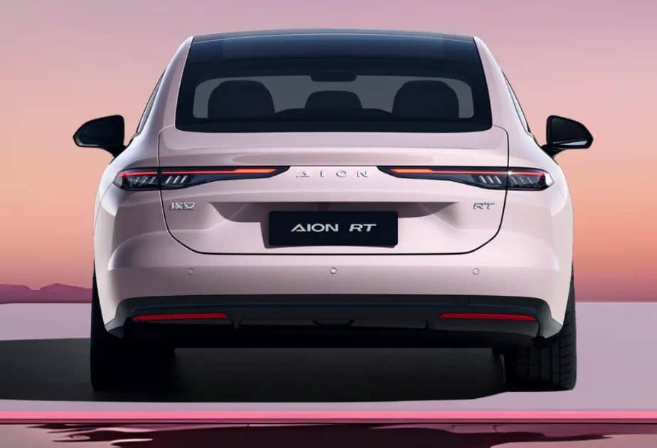 GAC Aion RT official images revealed with 650 km range