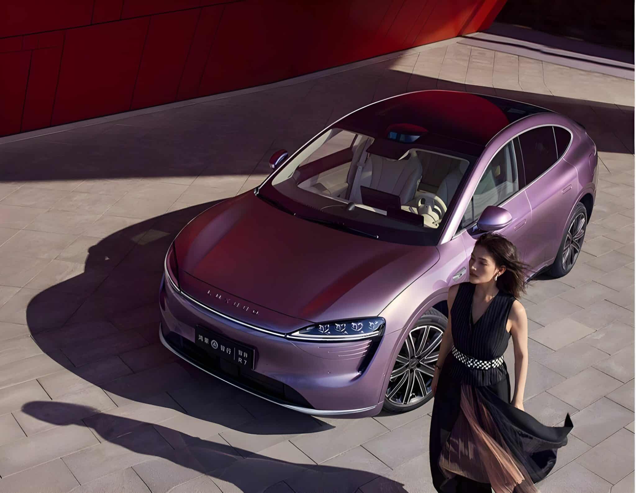 Luxeed R7 opens pre-order starting at 37,600 USD