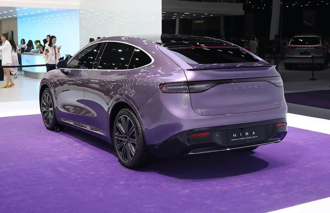 Luxeed R7 opens pre-order starting at 37,600 USD