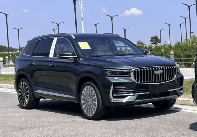 2025 Geely Monjaro exposed with refreshed look