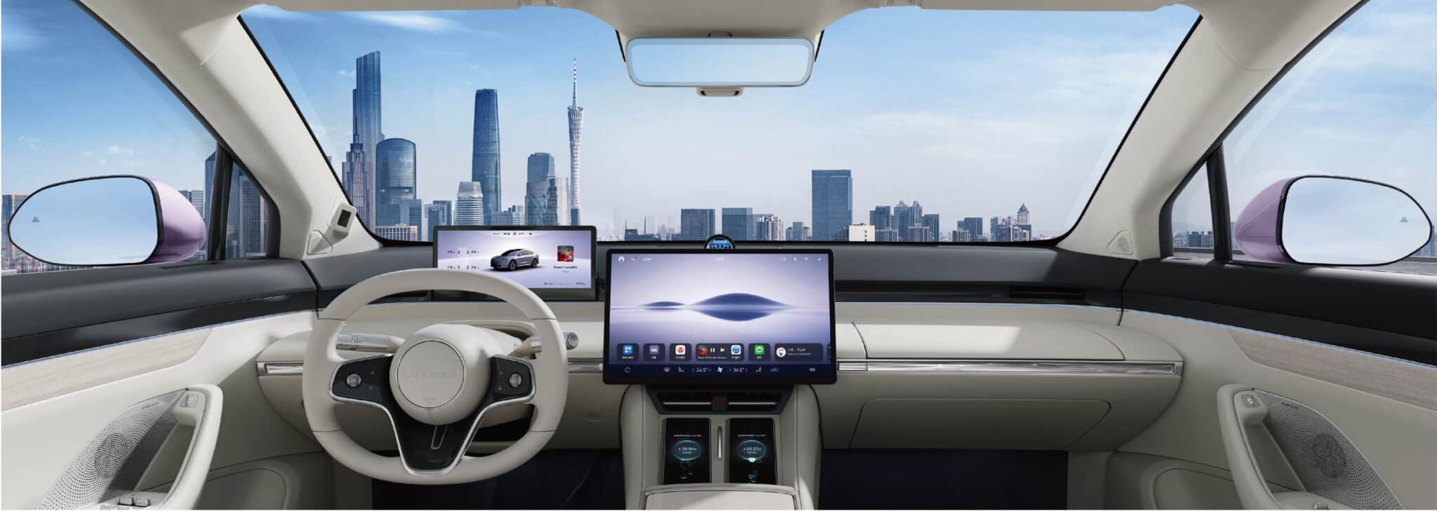 Huawei backed Luxeed R7 luanches with 802 km range and a knock knock ...