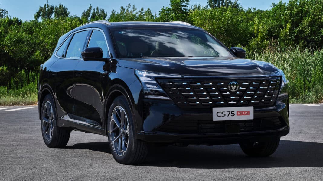 New Changan CS75 Plus enters China as SUV for 17,750 USD
