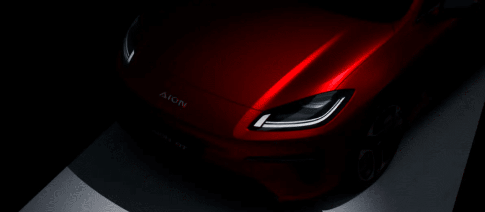 GAC Aion RT official images revealed with 650 km range