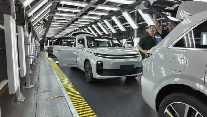 Li Auto produces over 750 Li L6 crossovers every day
