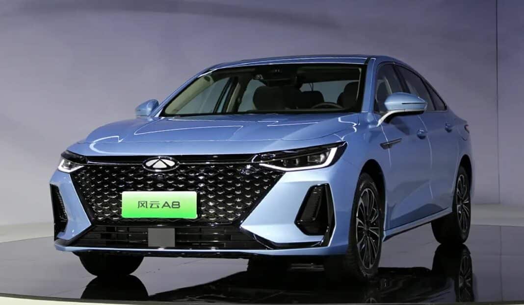 Chery Fulwin A8L C-DM plug-in hybrid sedan debuts
