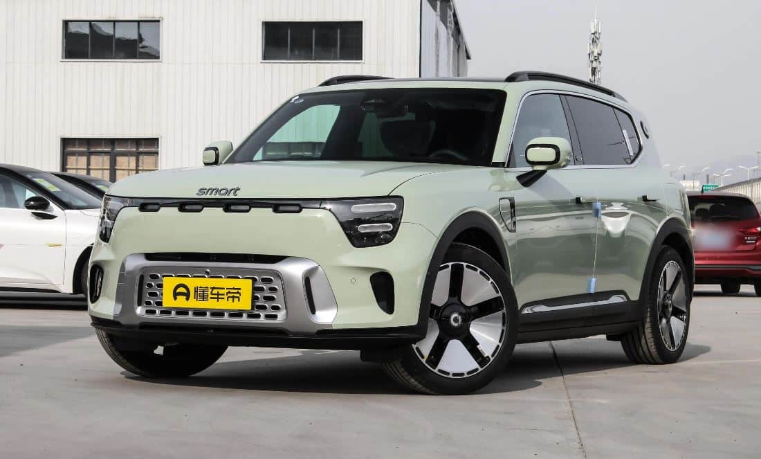 Smart #5 all-electric SUV launched starting at 33,700 USD in China