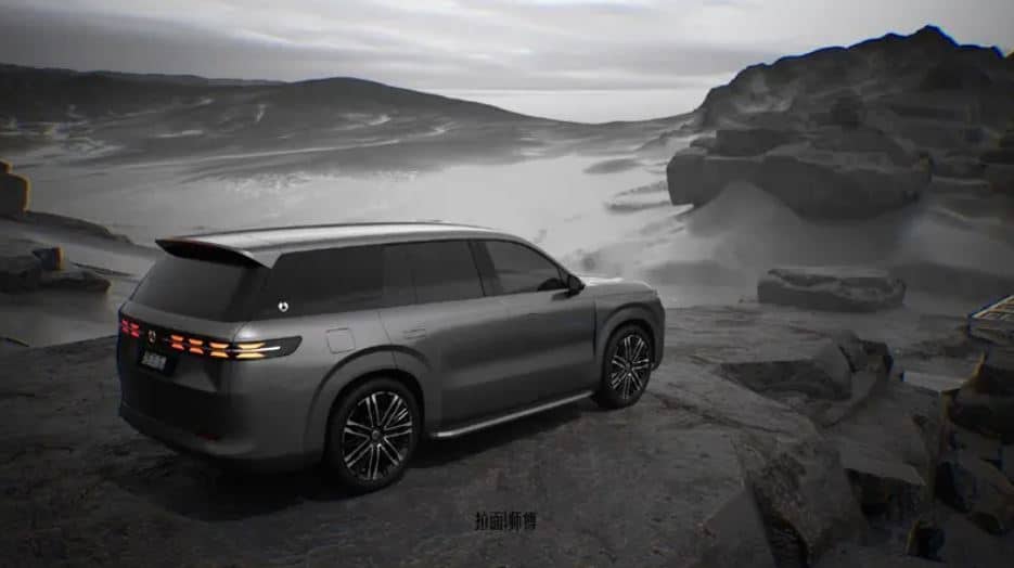 BYD Denza N9 SUV official images revealed