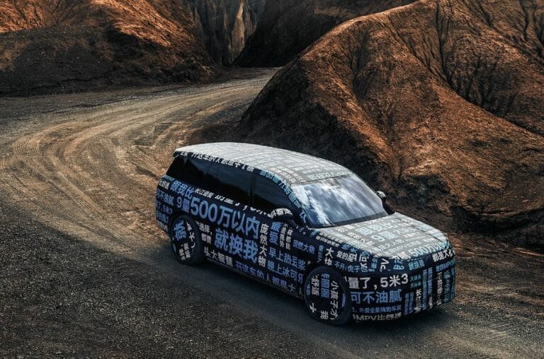 BYD Denza N9 SUV official images revealed