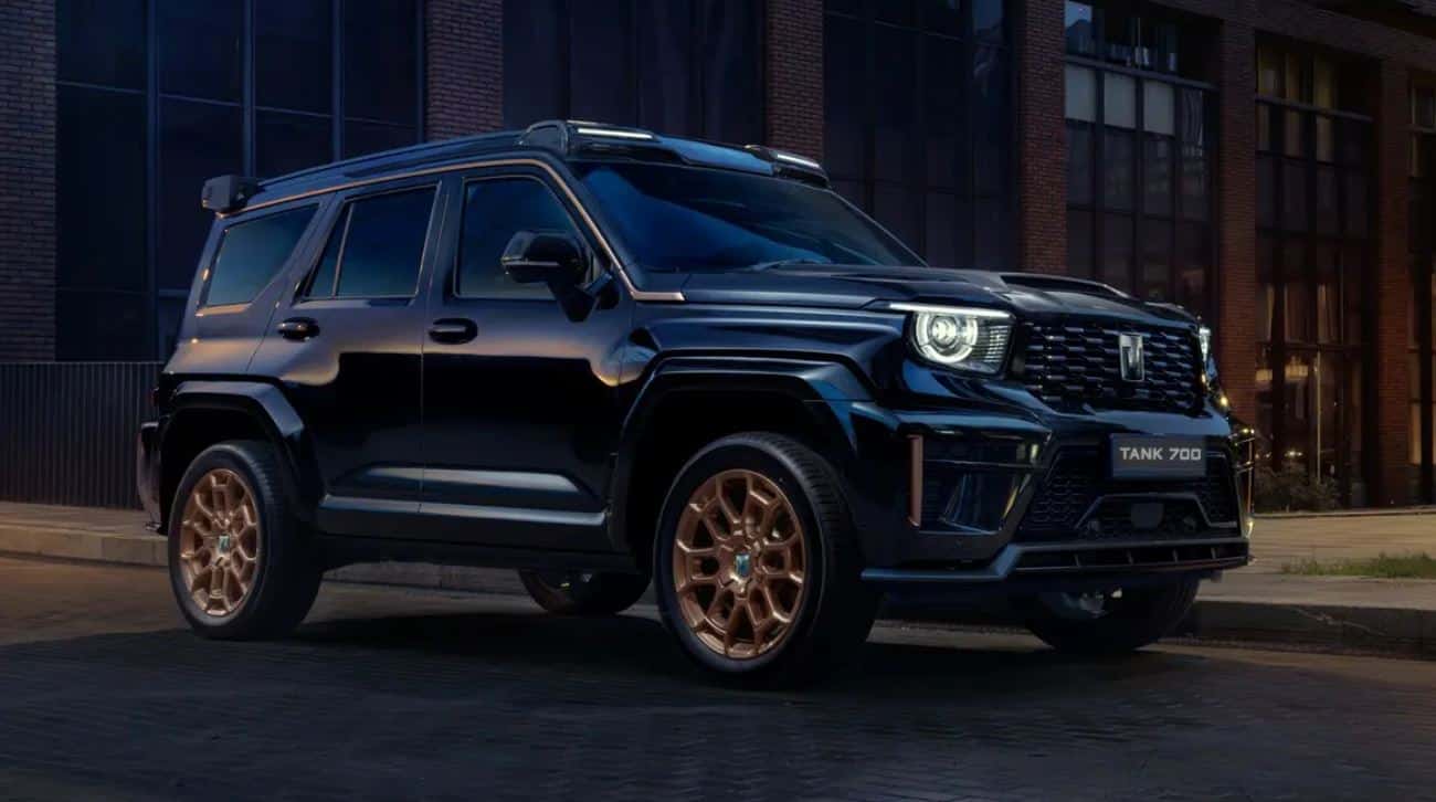 GWM's Tank 700 overseas edition official images unveiled