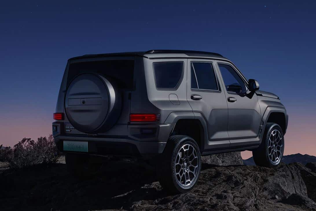 GWM's Tank 700 overseas edition official images unveiled