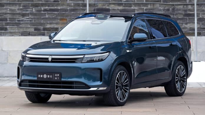 Huawei’s Aito M7 will get a facelift in China – to align with Aito M9