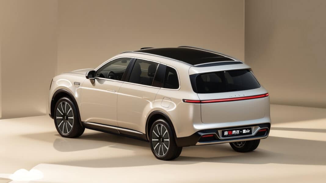 Seres revealed exterior of the upcoming Aito M8 SUV