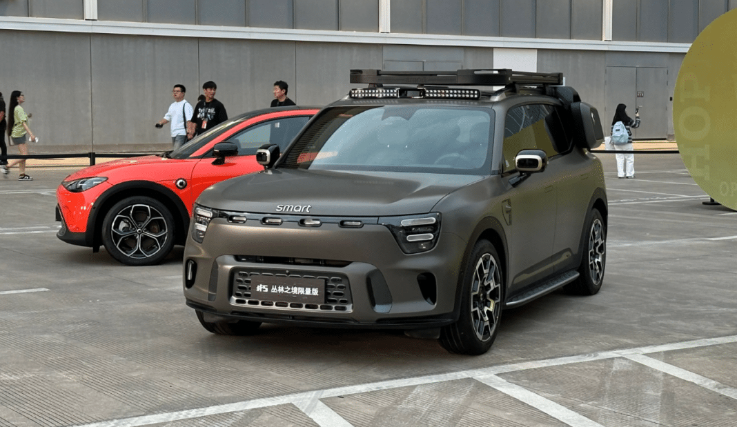 Smart #5 all-electric SUV launched starting at 33,700 USD in China
