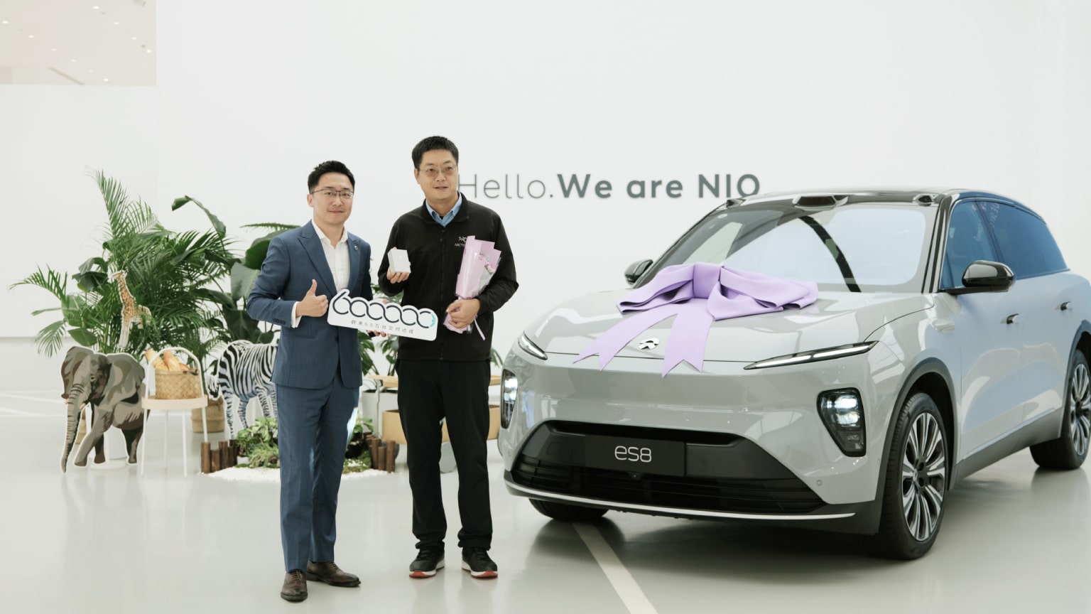 Nio reached 600,000 cars delivery milestone